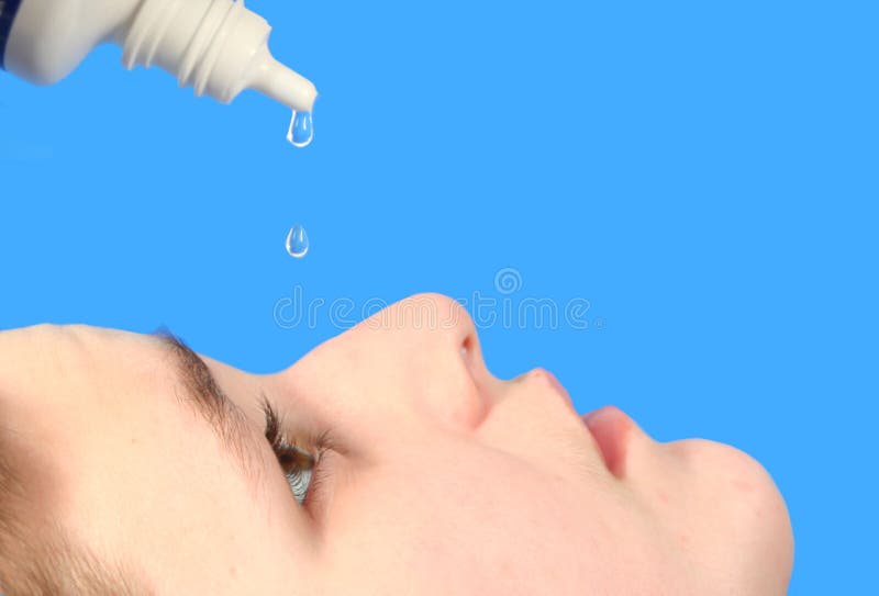 Eye drops stock image. Image of medical, dryness, optometrist - 597185