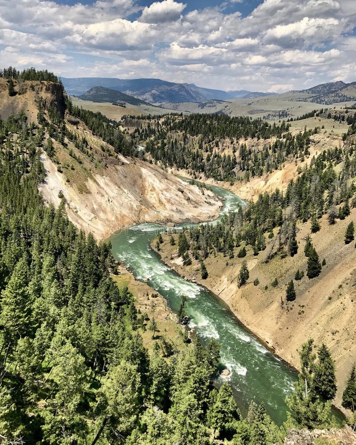 Eye of Earth stock photo. Image of yellowstone, earth - 111301340