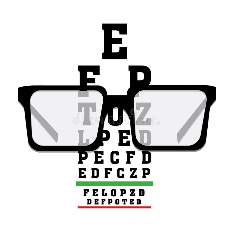 Eye exam stock vector. Illustration of hospital, icon - 31789522