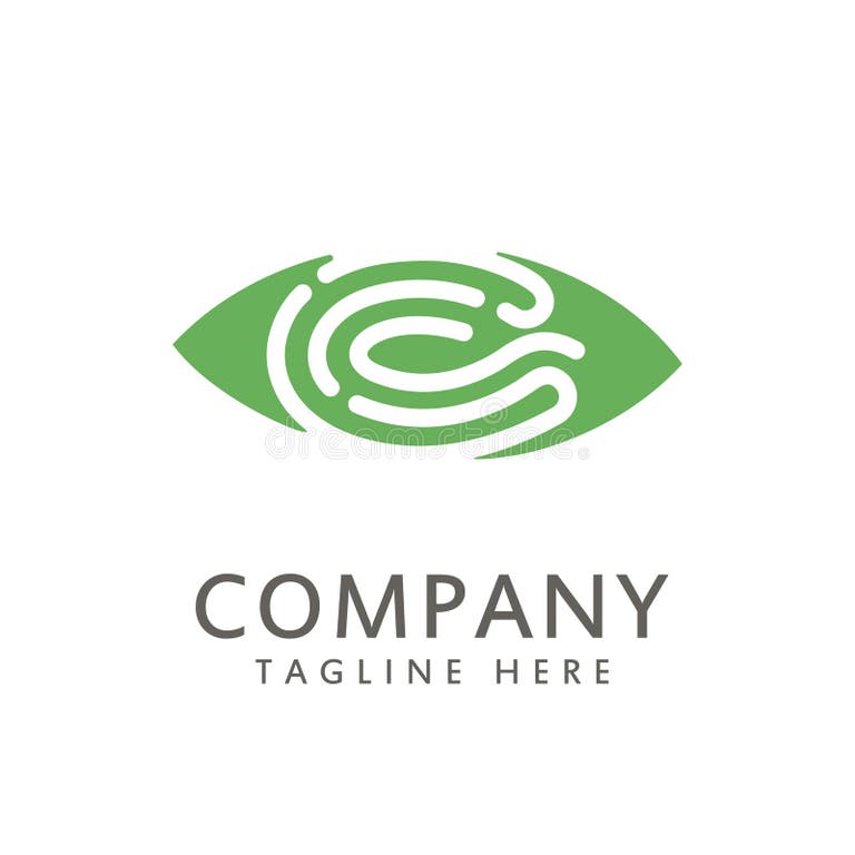 Eye Fingerprint Logo Stock Illustrations – 555 Eye Fingerprint Logo ...