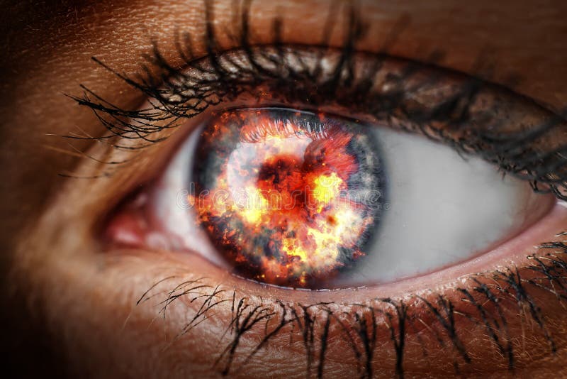 Beast eyes stock photo. Image of beast, eyes, flames - 10034620