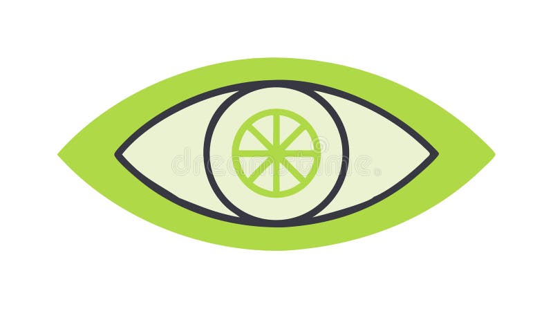 Eye with Focus Pupil Vision Icon, Vector Design Generative AI Stock ...
