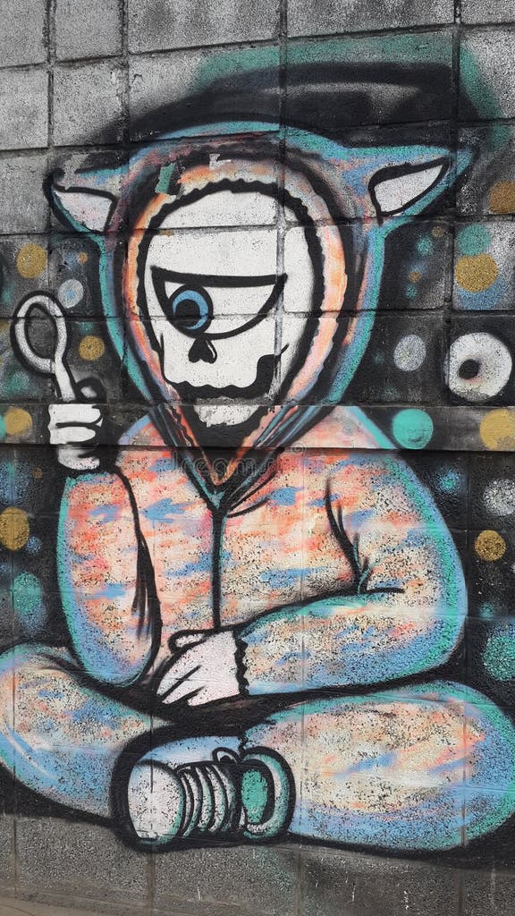 Eye ghost editorial photo. Image of sprayed, skull, comic - 51673121