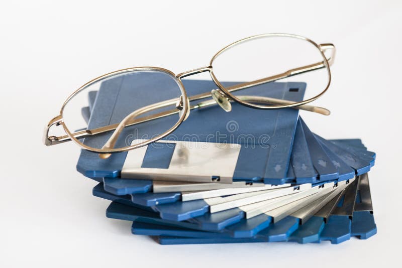 Stack of floppy disk stock photo. Image of green, plastic - 8684818