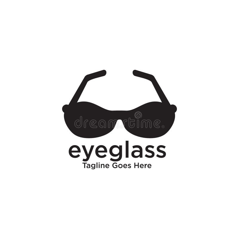 Eye Glasses Logo Design Vector Template Stock Vector - Illustration of ...