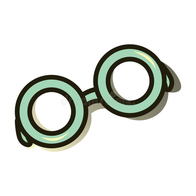 Eye Glasses. Vector Illustration Decorative Design Stock Vector ...