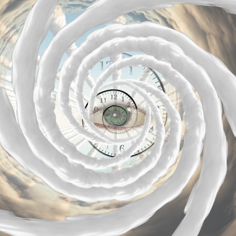 Eye of Time stock image. Image of time, lady, sees, hours - 17744365