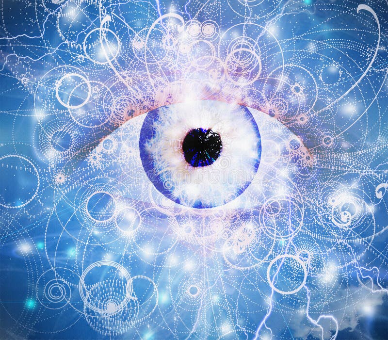 Eye of God stock illustration. Illustration of intricate - 173059139