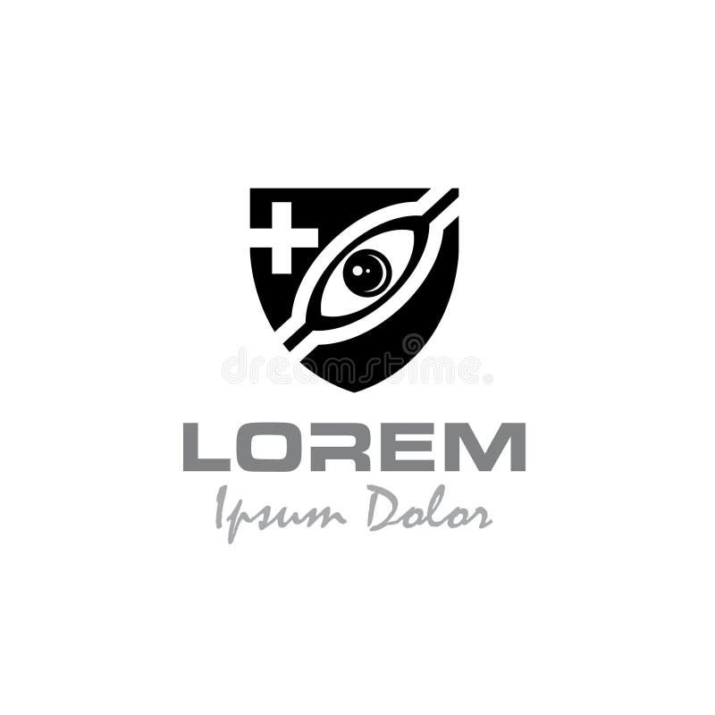 Eye Guard Logo Template- Eye Protection Logo Vector Stock Vector ...