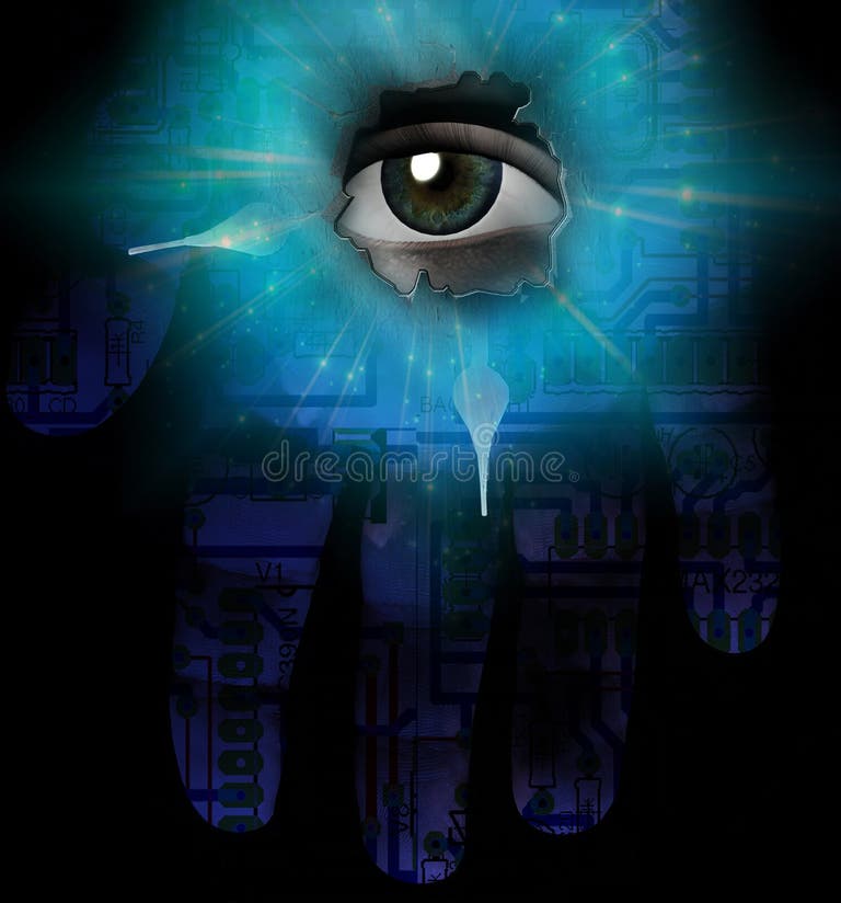 Bionic Eye Processor Stock Illustrations – 56 Bionic Eye Processor ...