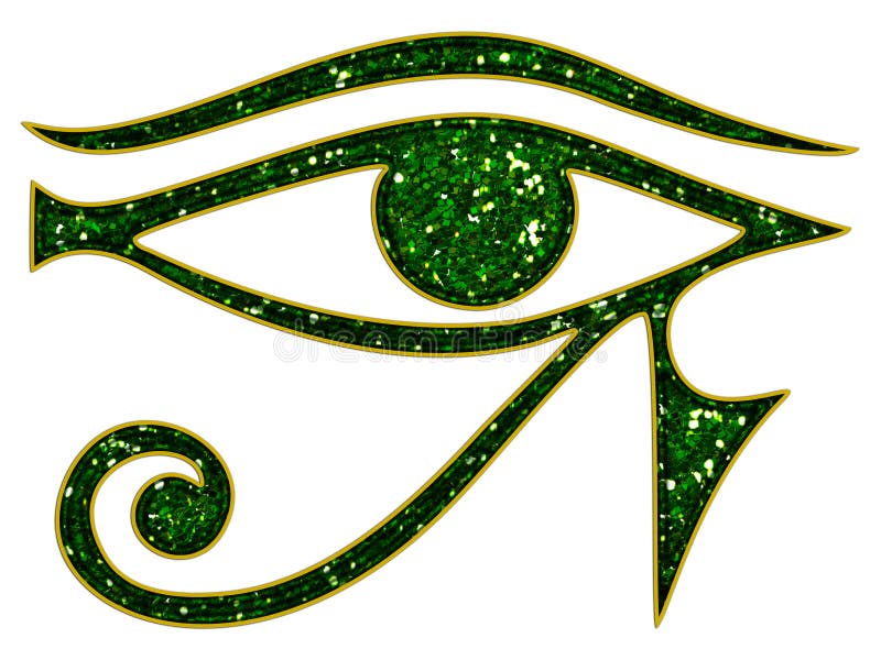 Eye of Horus stock illustration. Illustration of isolated - 42183174