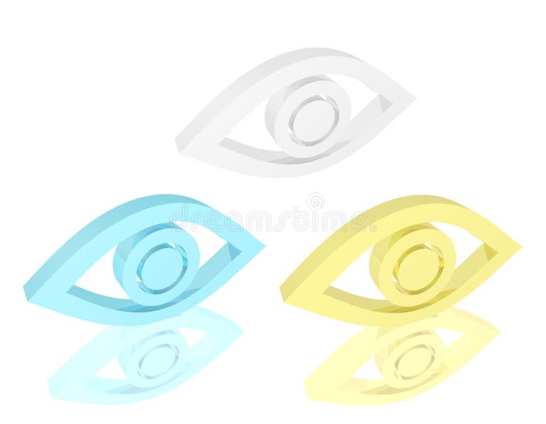 Golden Eye Symbols Stock Illustrations – 770 Golden Eye Symbols Stock ...