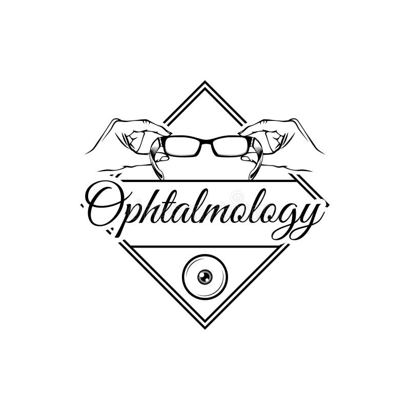 Eye Icon, Glasses Icon. Ophthalmology Badge. Vector File. Stock Vector ...