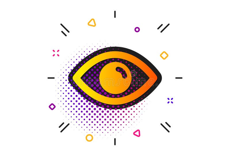 Eye Icon. Look or Optical Vision Sign. Vector Stock Vector ...