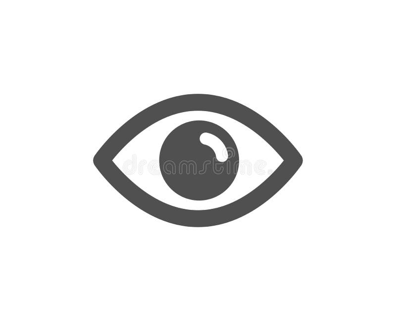 Eye Icon. Look or Optical Vision Sign. Vector Stock Vector ...