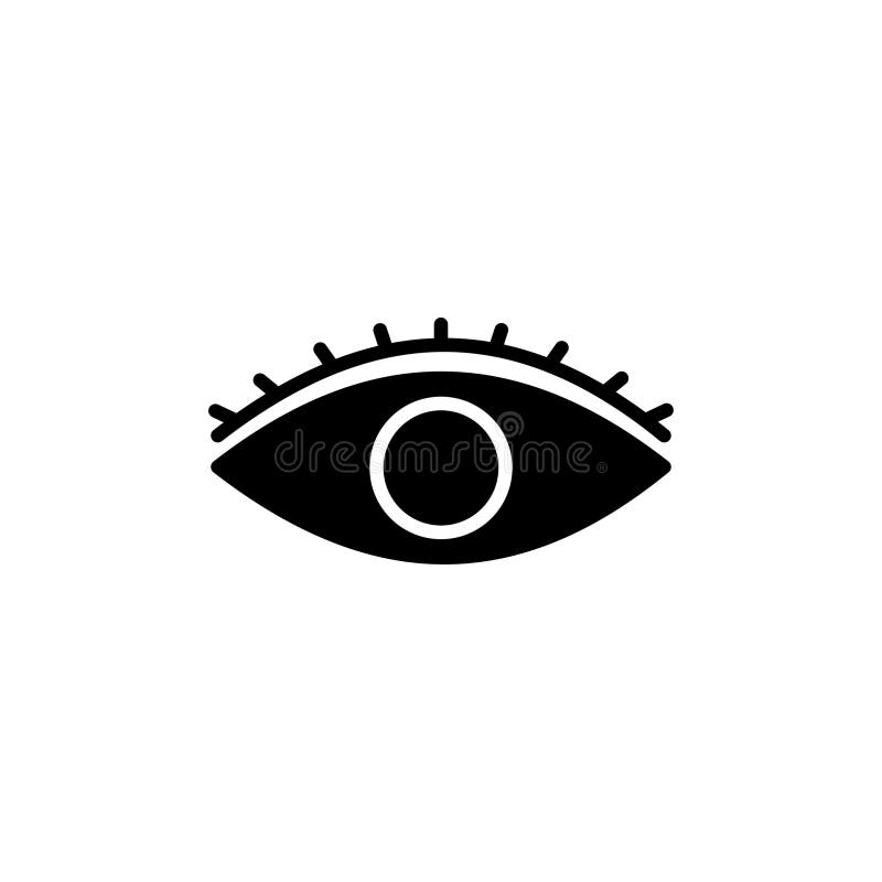 Eye Icon. Look and Vision Icon Stock Vector - Illustration of logo ...