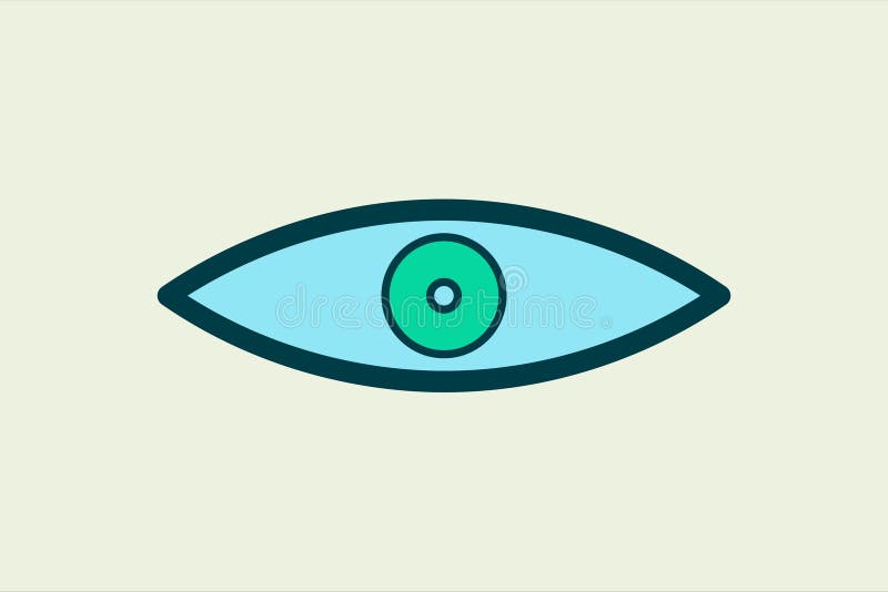 Eye Icon. Icon Related To UI Elements. Suitable for Web Site, App, User Interfaces,element ...