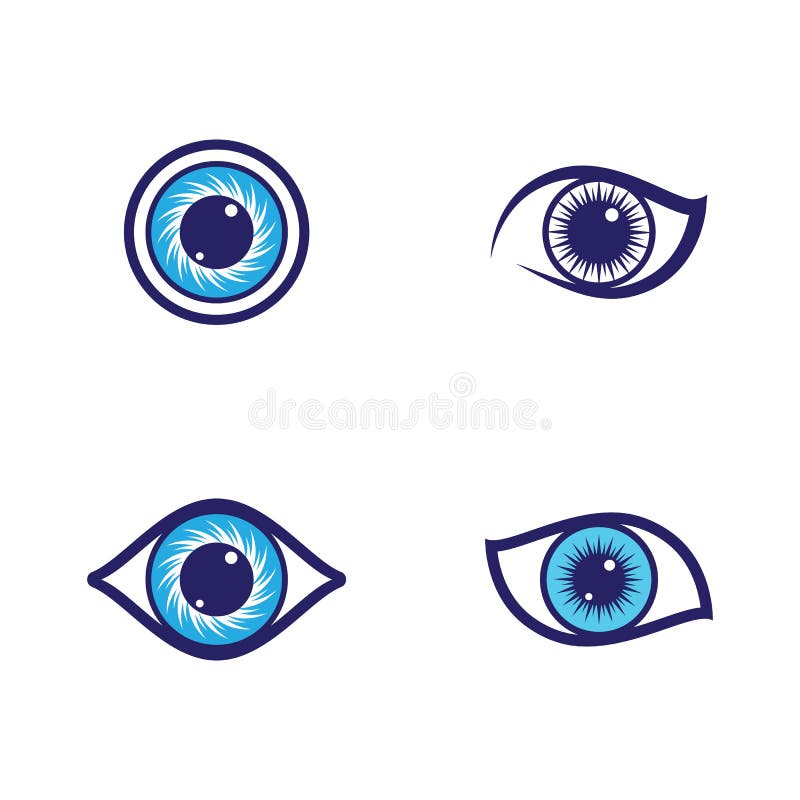 Eye Icon Vector Illustration Stock Vector - Illustration of view ...