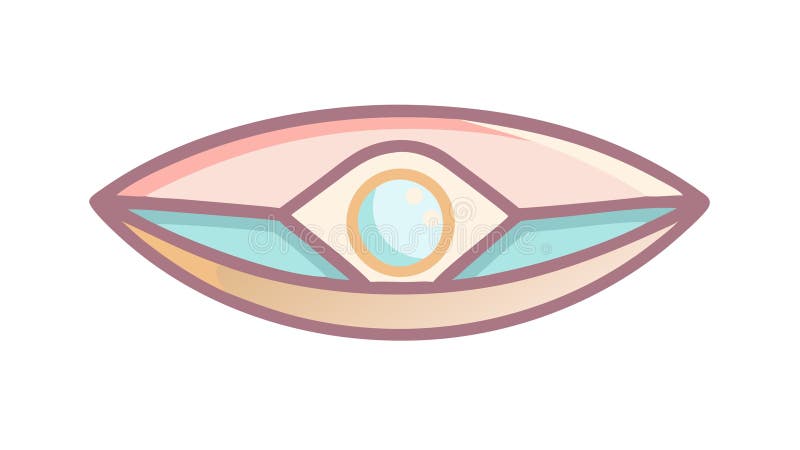 Eye Icon for Vision Security and Observation, Vector Design Generative ...