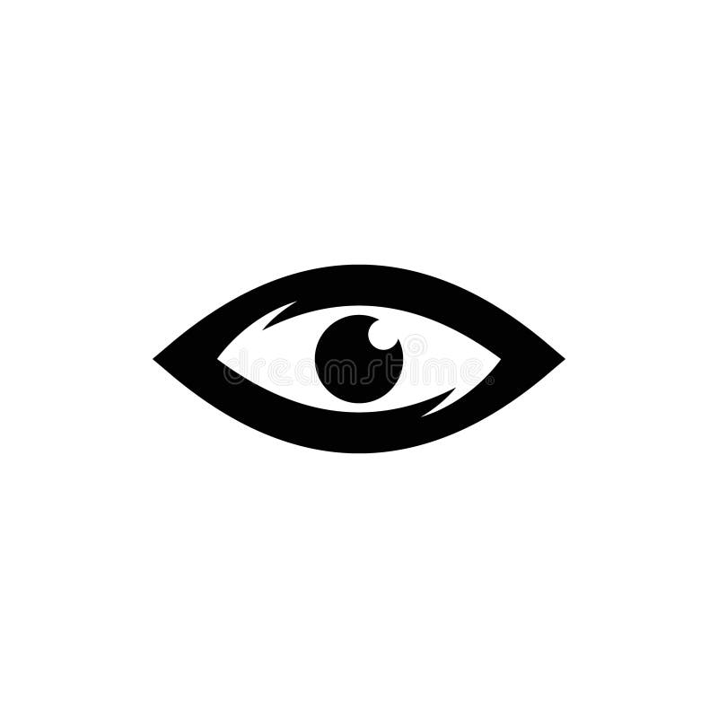 Eye Icon. Vision Symbol Vector Design Stock Vector - Illustration of ...