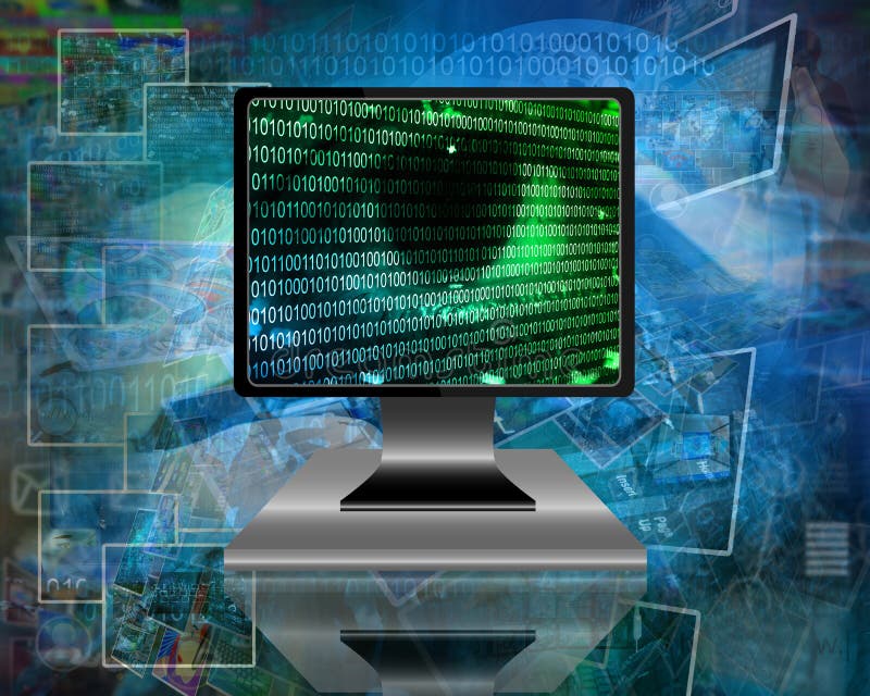 The eye of the Internet stock illustration. Illustration of design ...