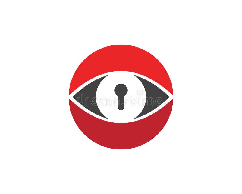 Eye Key Logo Design Temlate Stock Vector - Illustration of health ...