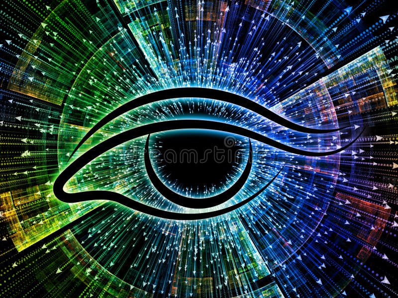 Complex Perception stock illustration. Illustration of abstract - 70370344