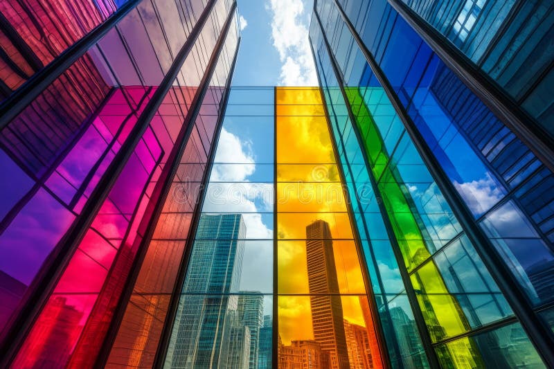 An Eye-level Perspective of a Building with a Modern Design Features a ...