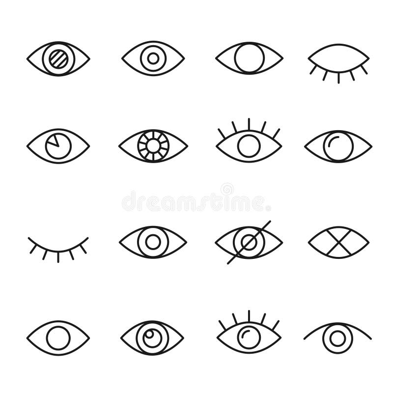 Sight View Icon Stock Illustrations – 25,180 Sight View Icon Stock ...
