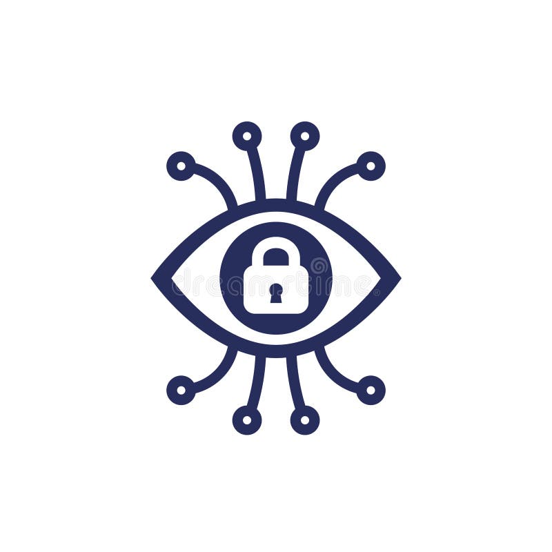 Internet Privacy Eye Stock Illustrations – 5,728 Internet Privacy Eye ...