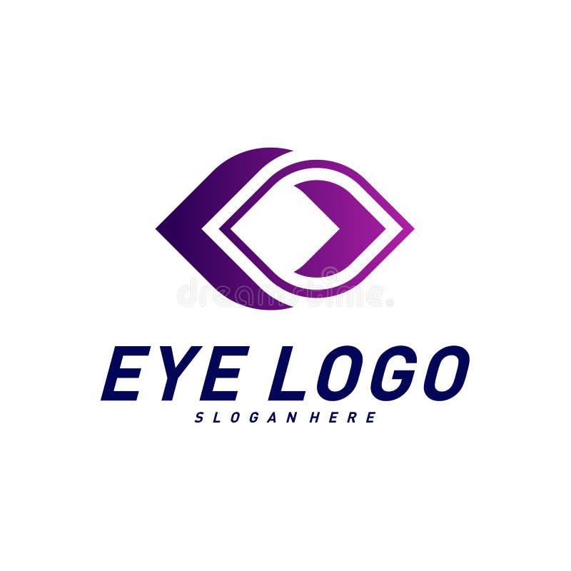 Eye Logo Design Concept Vector, Eye Logo Template, Icon Symbol Stock ...