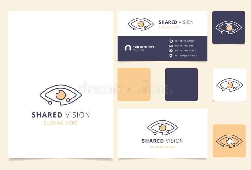 Eye Logo Design Representing Concept of Shared Vision for Business ...