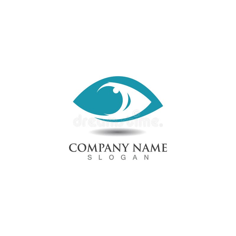 Eye Logo Vision Abstract Simple Design Vector Template Stock ...