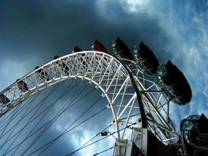 Eye of the London Wheel editorial image. Image of europe - 95794805