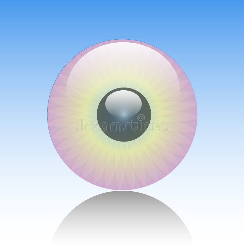 Eye-Look stock vector. Illustration of broadband, back - 11688985