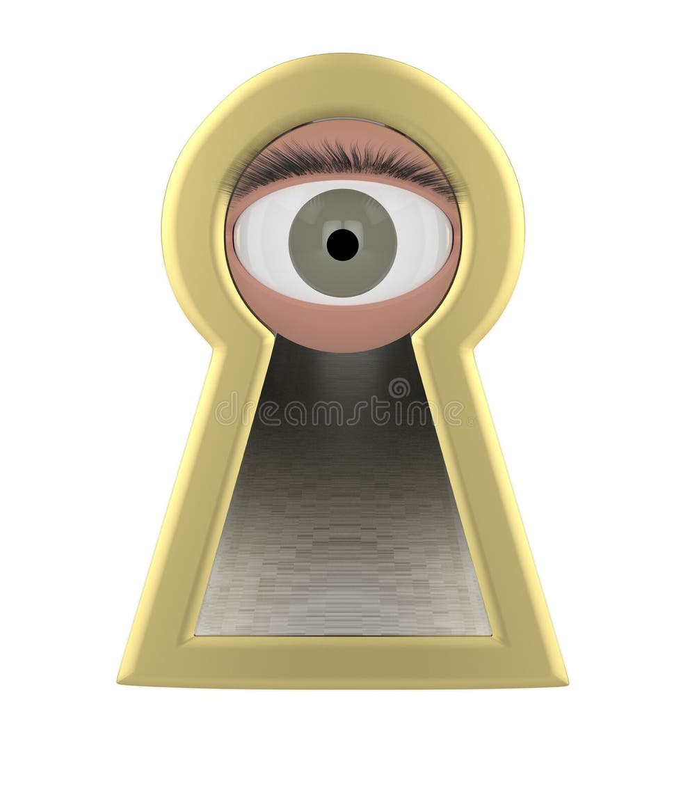 Keyhole Eye Stock Illustrations – 1,883 Keyhole Eye Stock Illustrations ...