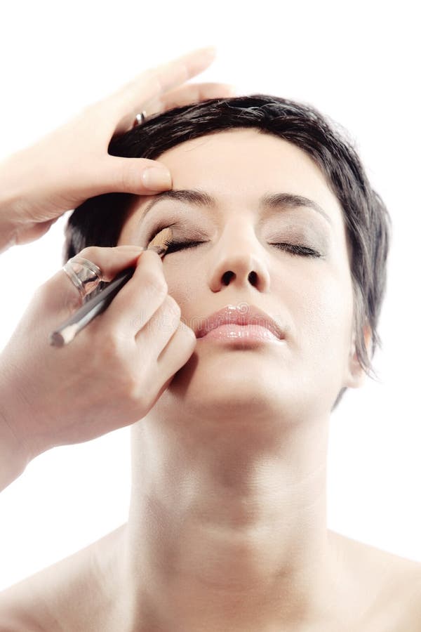 Make Up Artist stock photo. Image of girl, fashionable - 269854
