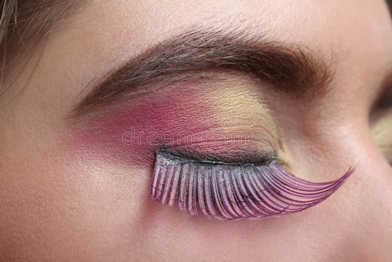 Eye makeup stock photo. Image of beauty, face, sight - 90991666