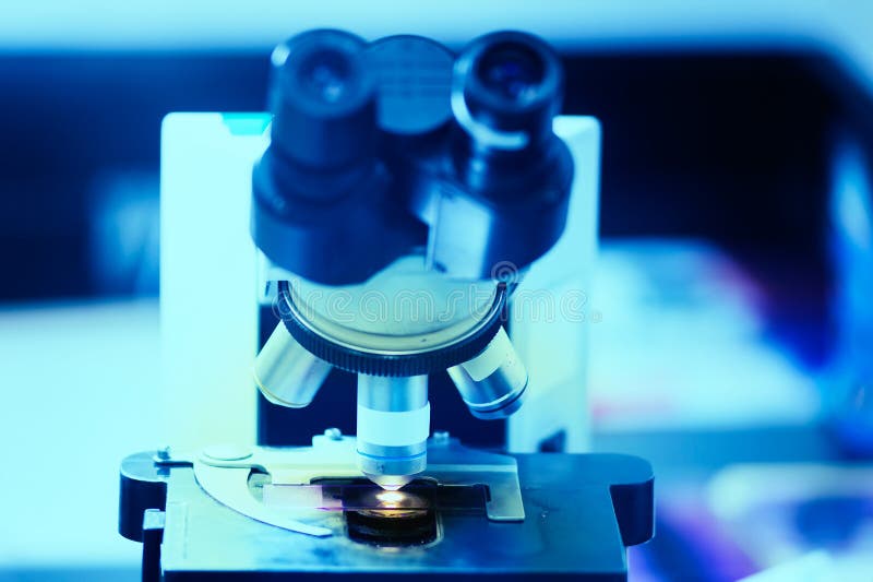 Eye Microscope for Diagnostic Disease Stock Photo - Image of clinical ...