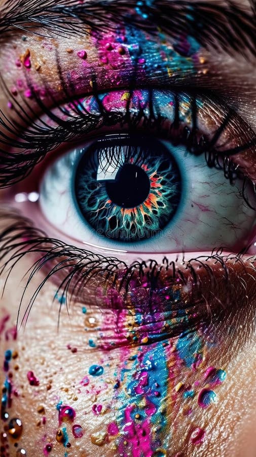 Multicolor Human Eye Stock Illustrations – 358 Multicolor Human Eye ...