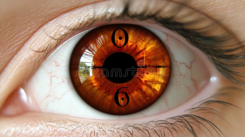 Eye, Numbers, Reflection, Close-up, Design, Macro, Pupil, 06, Surreal ...