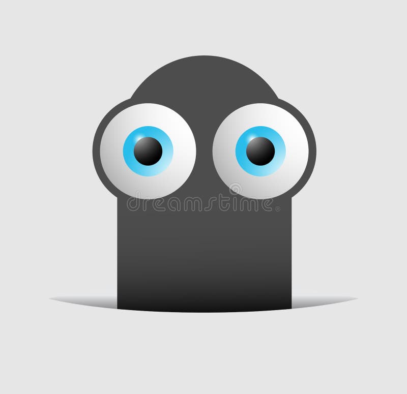 Eye open stock vector. Illustration of traditional, plastic - 26394593