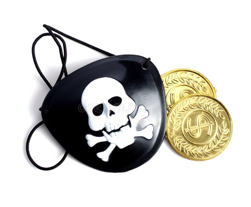 Eye patch and Gold stock photo. Image of chocolate, finance - 14014042