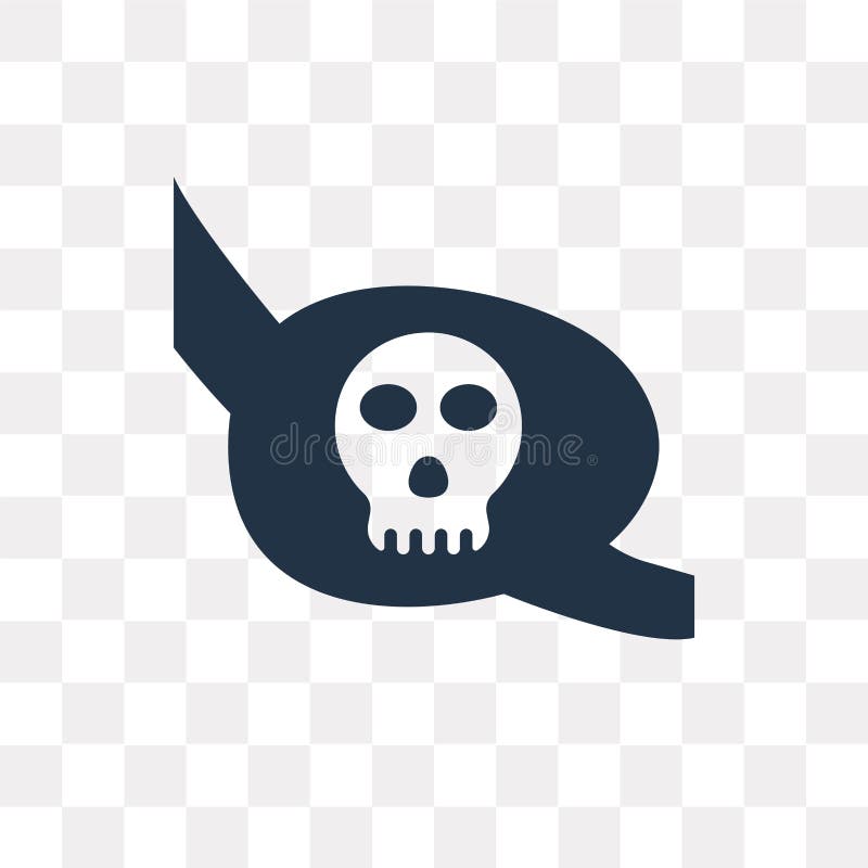 Eye Patch Vector Icon Isolated on Transparent Background, Eye Pa Stock ...