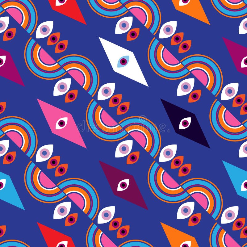 Eye pattern 71 stock illustration. Illustration of pattern - 251921109