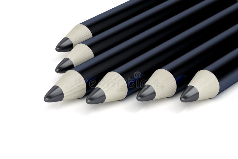 Eye pencils stock illustration. Illustration of eyebrow - 51486966