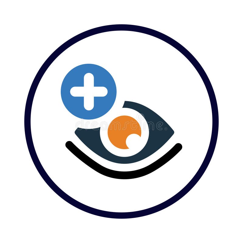 Eye, Plus, Medical, Medical Eye Treatment Icon Stock Vector ...