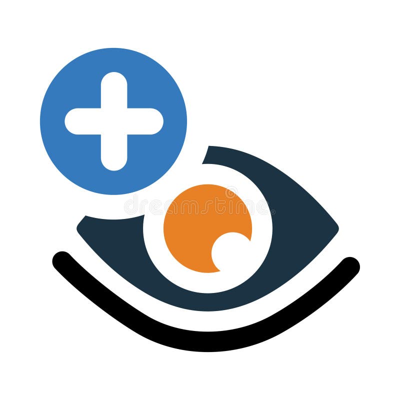 Eye, Plus, Medical, Medical Eye Treatment Icon Stock Vector ...