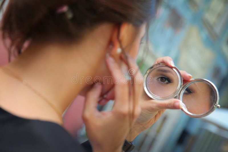 Eye stock photo. Image of reflection, fashion, life, human - 31264596