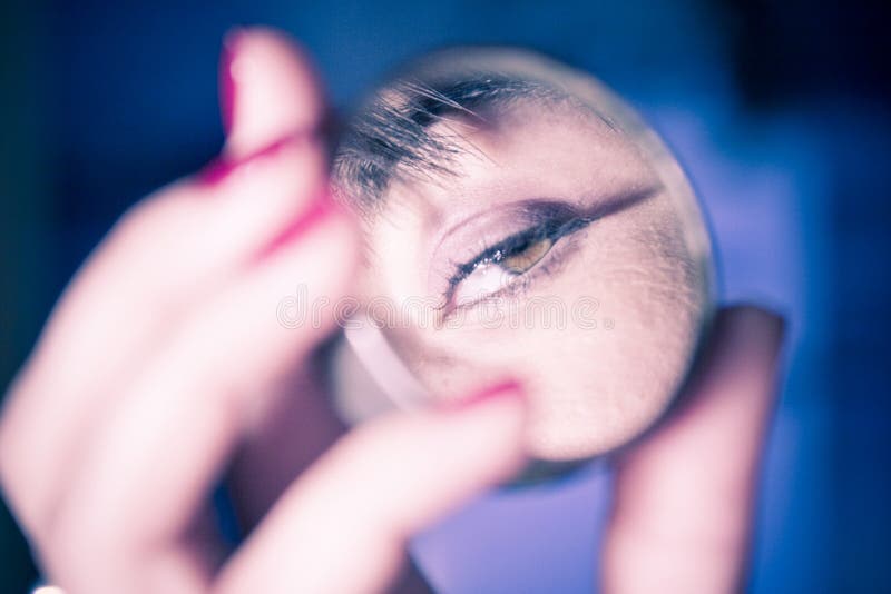 Eye reflection stock photo. Image of health, reflection - 2477192